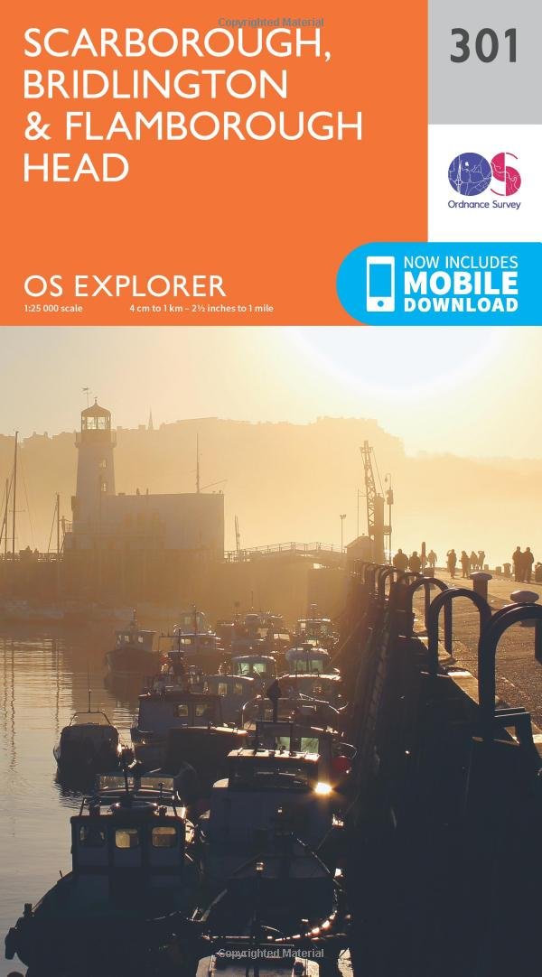 OS Maps of Northern England - North Yorkshire - Walking North England