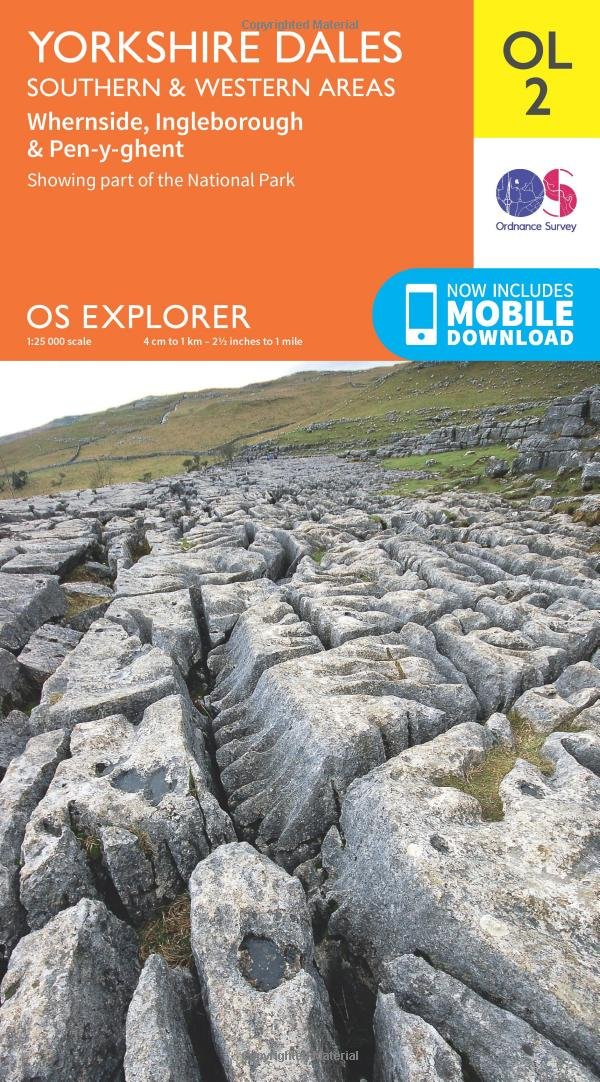 OS Maps of Northern England - North Yorkshire - Walking North England