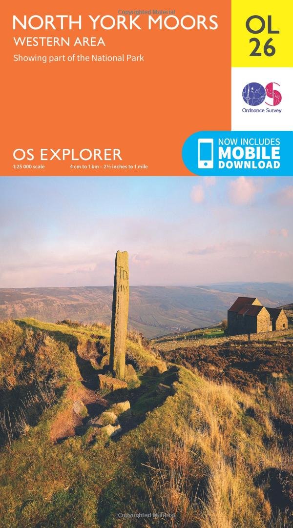 OS Maps of Northern England - North Yorkshire - Walking North England