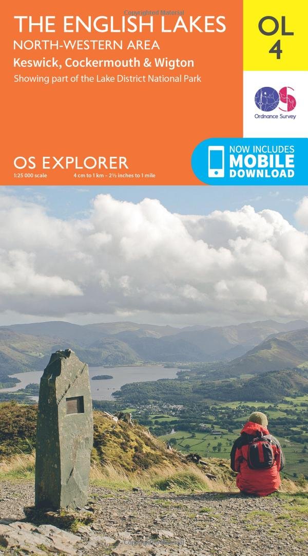 OS Maps of Northern England – Cumbria – Walking North England
